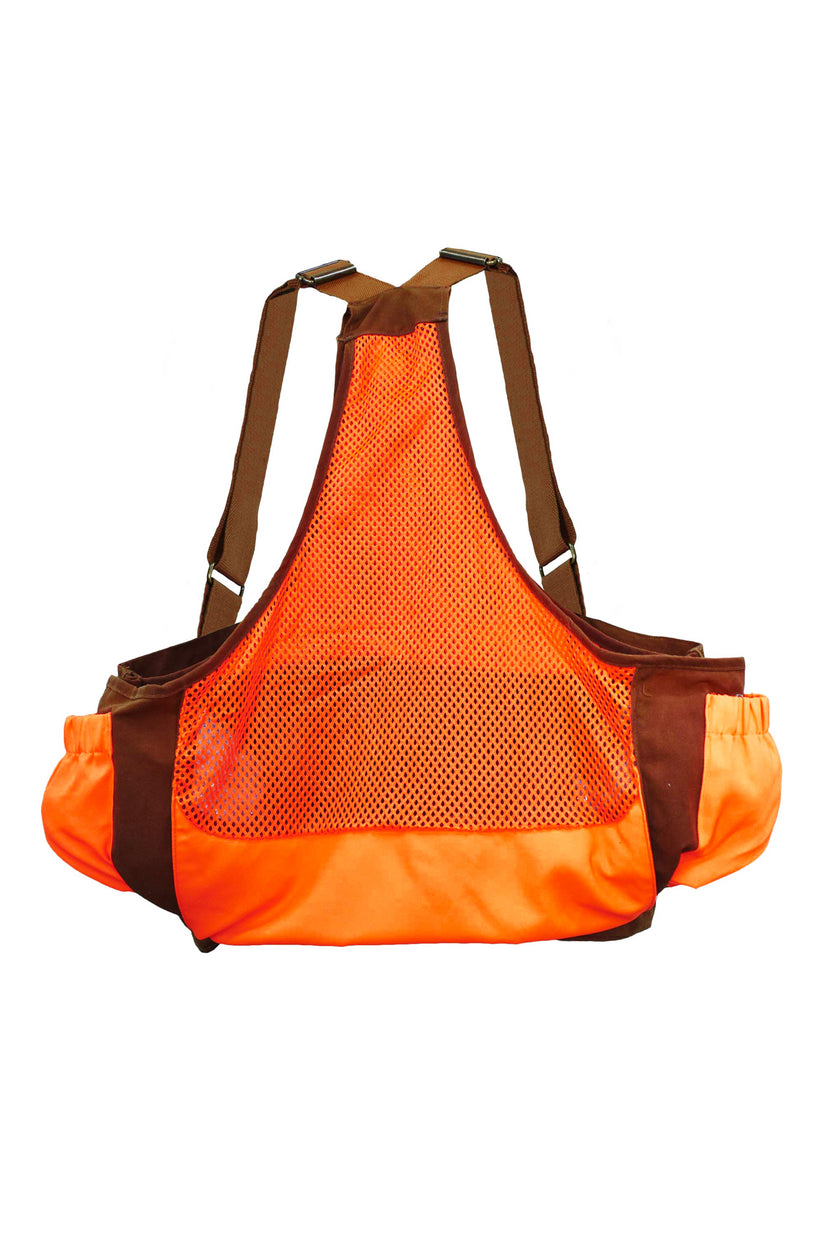 Waxed Cotton Strap Vest with Mesh Back – Boyt Harness
